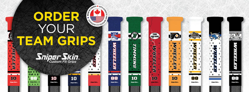 SNIPER SKIN CUSTOM FIT GRIPS I HOCKEY LAX FISHING GOLF BAT GRIPS ...